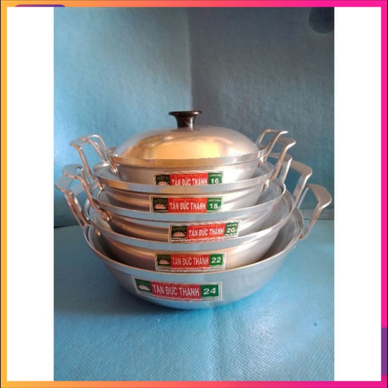 Pot - Tan Duc Thanh Aluminum Pan With Lid - Thick Goods | Shopee ...