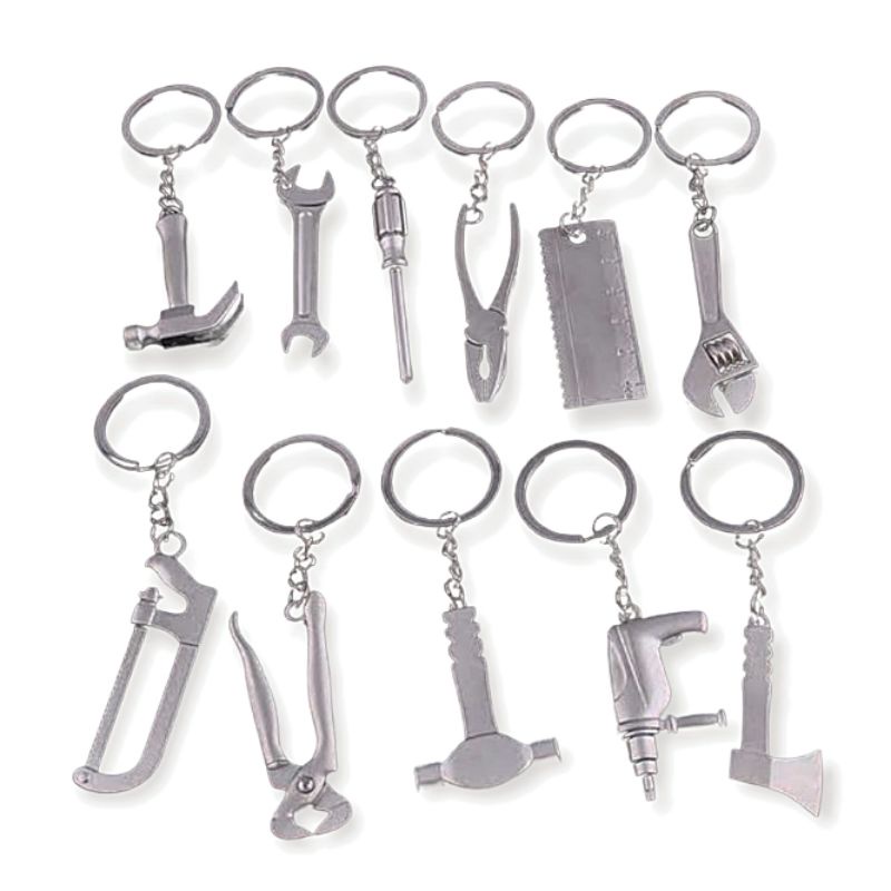 Wash Warehouse Key Chain Iron Character Toolkit Toolkit Contents 12 pcs ...