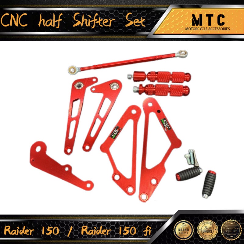 CNC Half Shifter Half Set Raider150 | Shopee Philippines