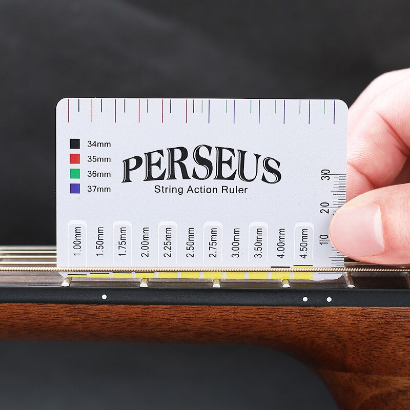 1pc Guitar String Action PVC Gauge String Pitch Ruler Suitable For ...