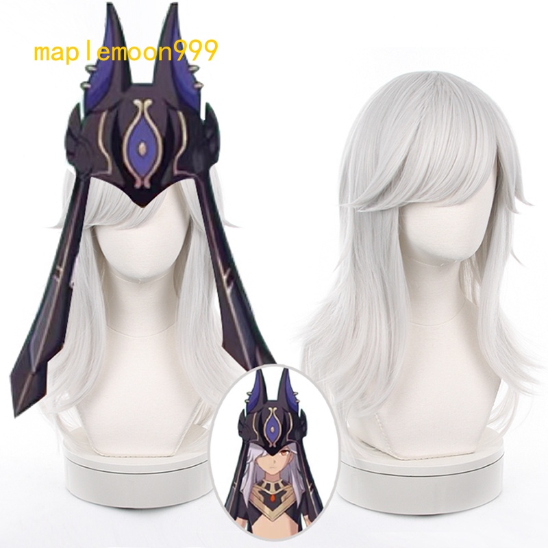 Dokidoki Game Genshin Impact Cosplay Cyno Wig Halloween Cyno Cosplay ...