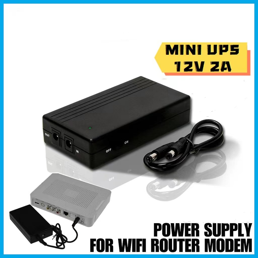 Mini DC UPS For Wifi Modem Portable Mini UPS 12V Mini UPS For Router ...