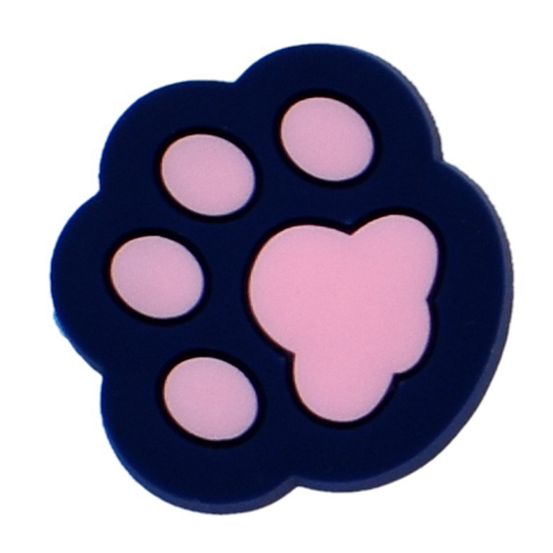 1PCS Fashion Crocs Jibbitz Accessories Creative " Cat Paw Print ...