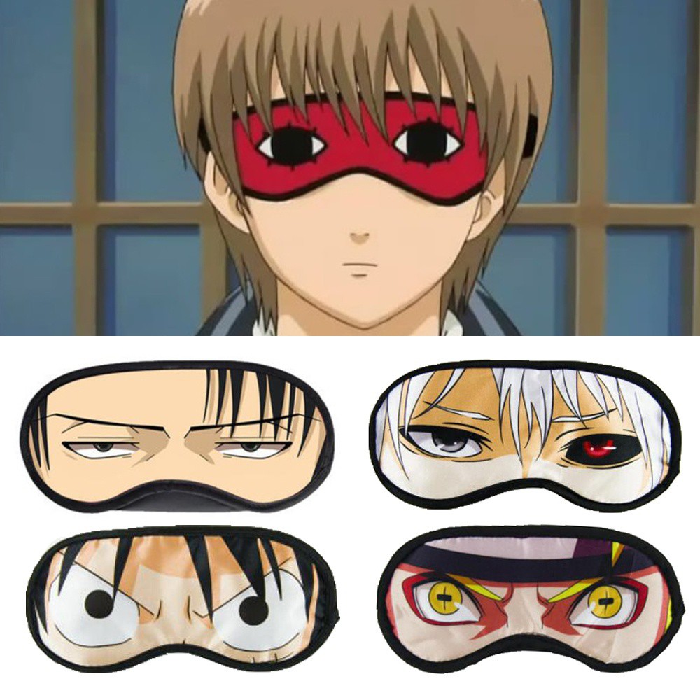 Anime Cartoon NARUTO ONE-PIECE GINTAMA Eyeshade Eyepatch | Shopee ...