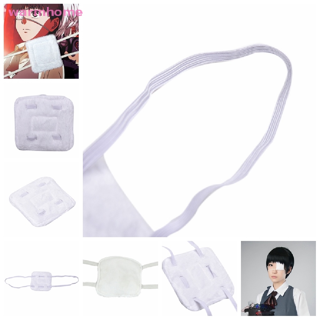 WMPH Anime Tokyo Ghoul Kaneki Ken Blinder White Eye Patch Single-Eyed ...