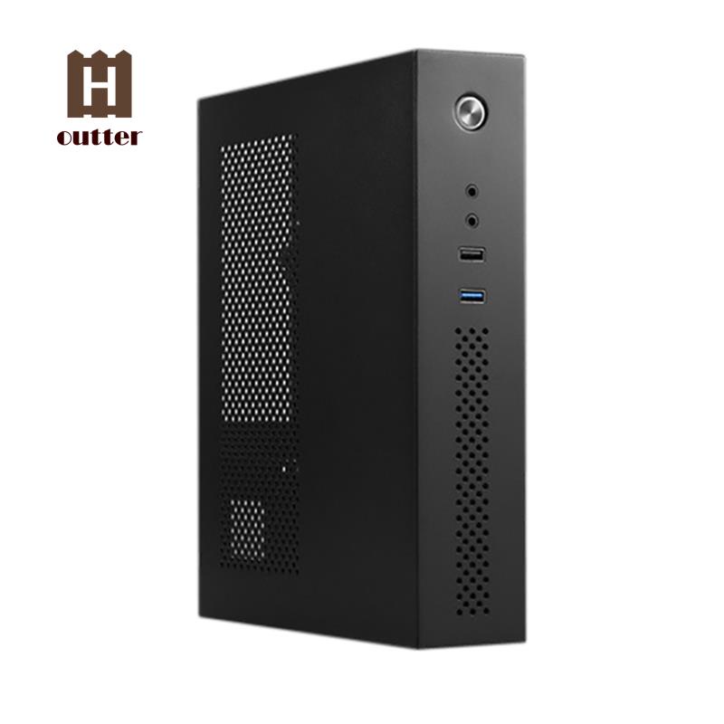 SKTC A11 HTPC Mini 3L Desktop Computer Case Can Stand or Lie Down ...
