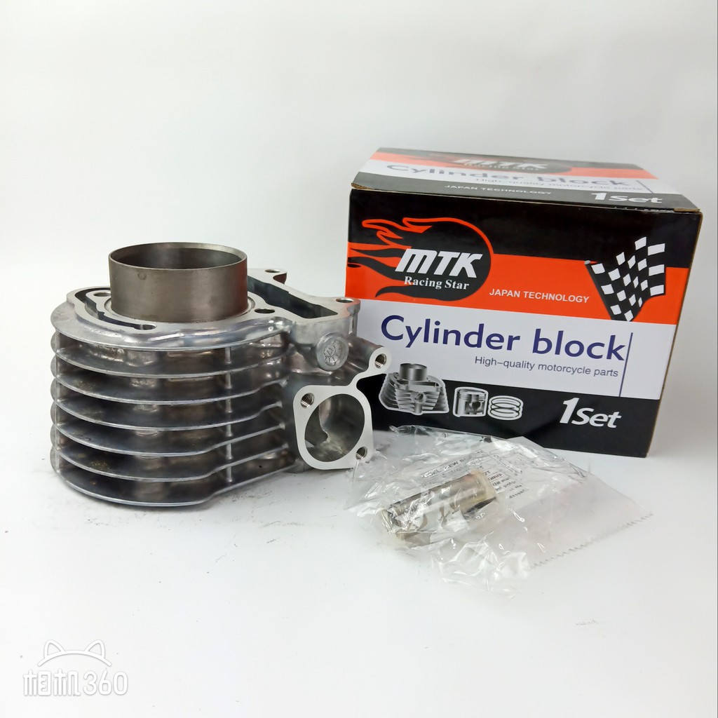 (MTK) Motorcycle Cylinder Block Kit New Beat FI (free 1101 liquid ...