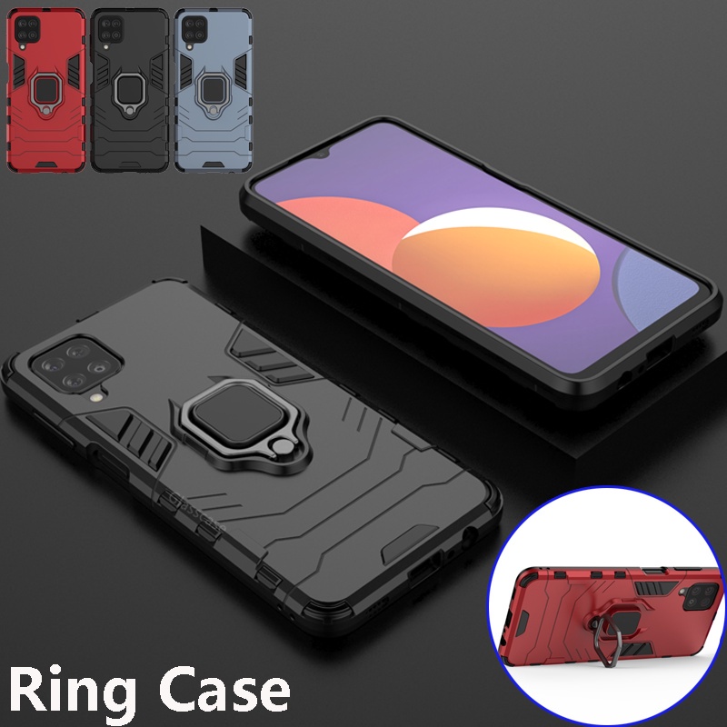 For Samsung Galaxy M12 M 12 Phone Case Hard Armor Shockproof Bumper ...