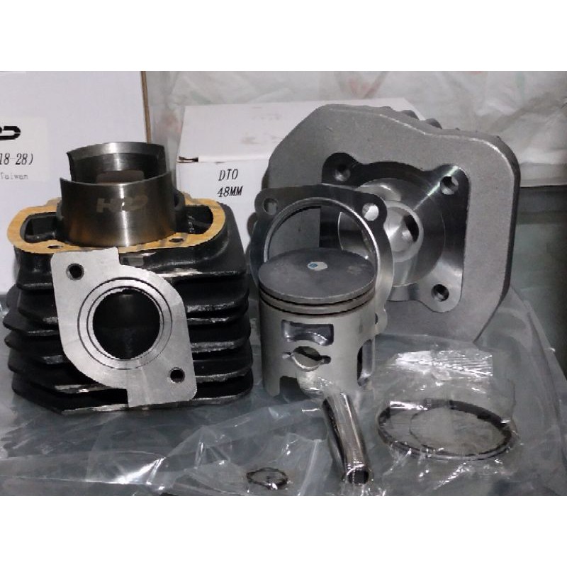 Hrd cylinder set honda dio 1 and 2 48mm (70cc) | Shopee Philippines