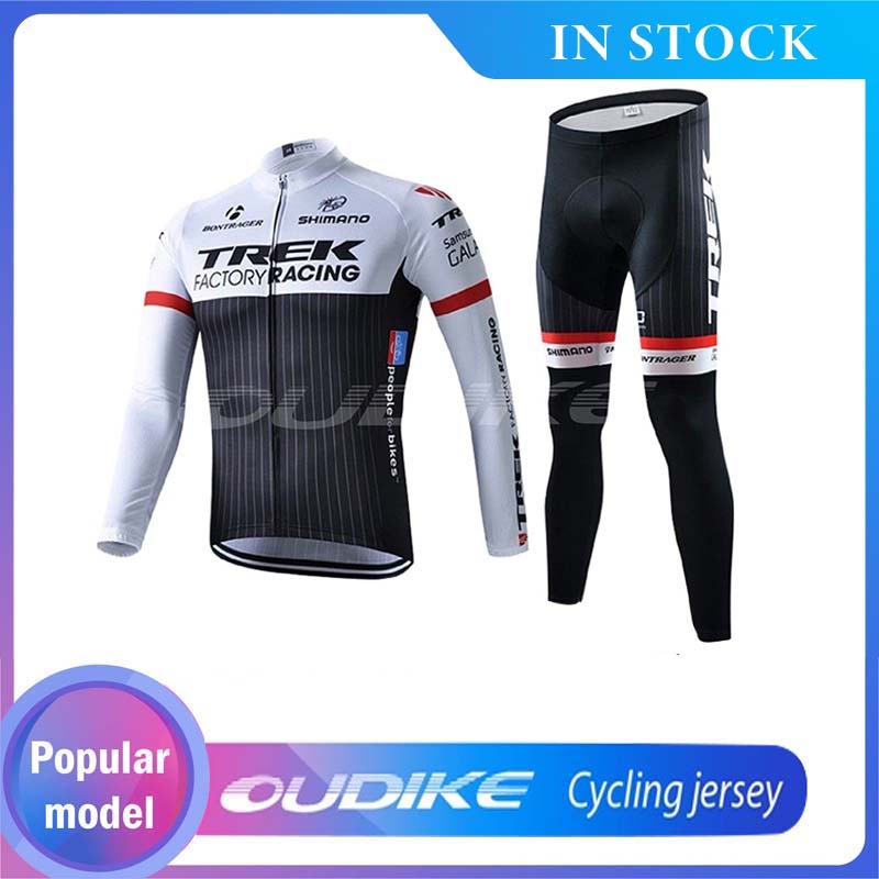 [READY STOCK] OUDIKE Cycling jersey TREK Cycling Jersey / Men's Long ...