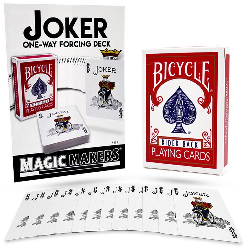 Bicycle One Way Force Deck Bicycle Rider Back Playing Cards Poker Magic ...