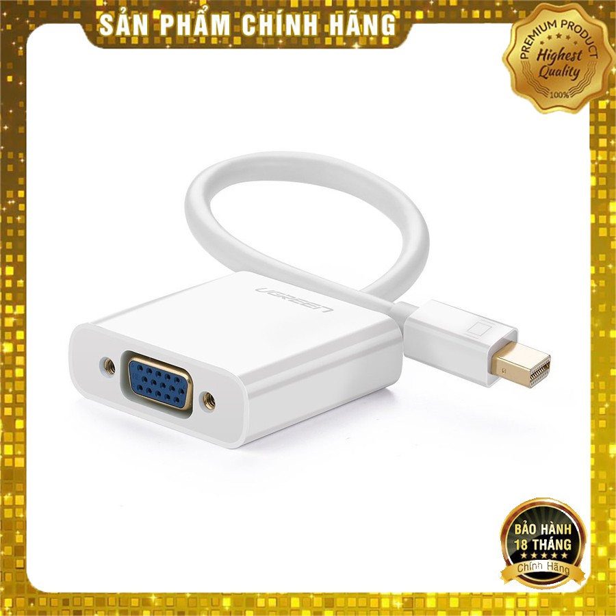 Genuine Mini DisplayPort to VGA conversion cable Ugreen 10458 ...