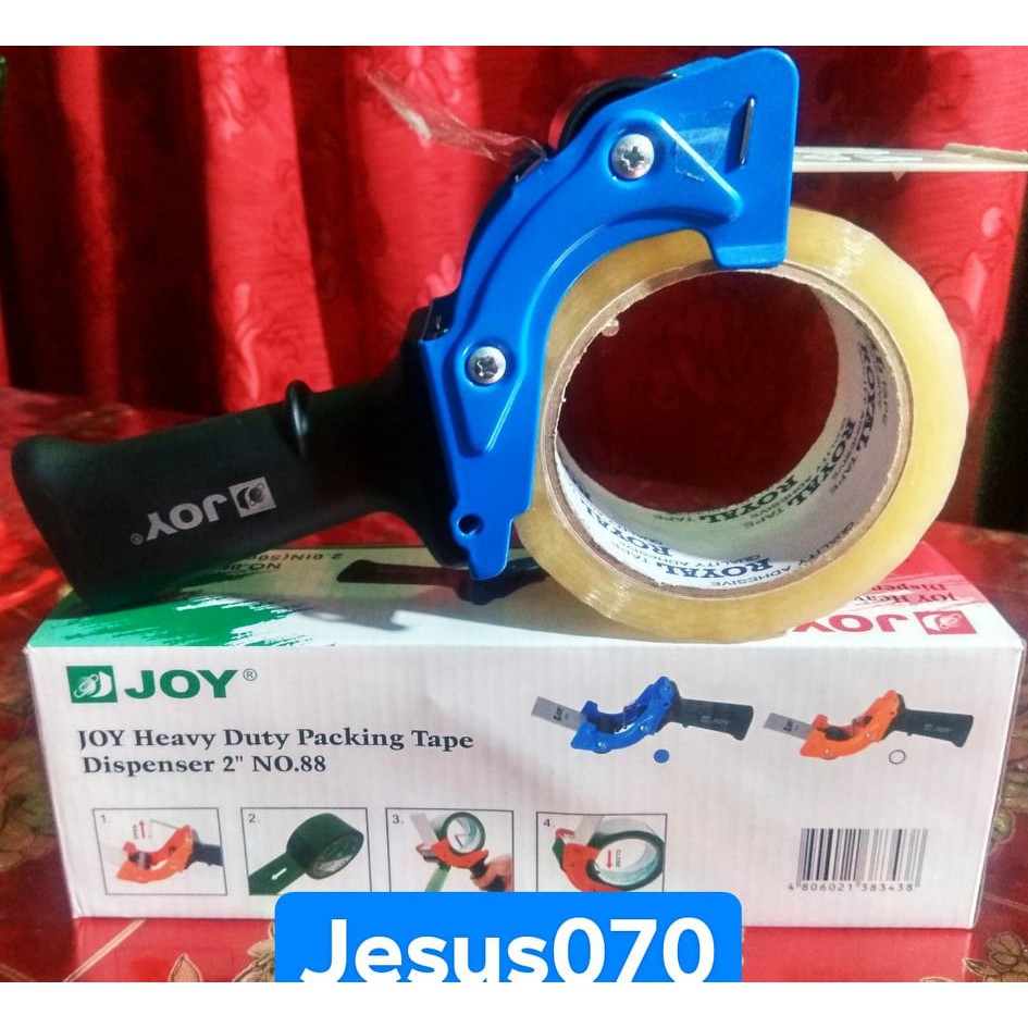 JOY Heavy Duty Packing Tape / Packaging Tape Dispenser with Handle ...