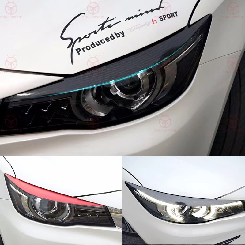 front lamp sticker Eyebrow Sticker MG ZS 2017- 2019 | Shopee Philippines