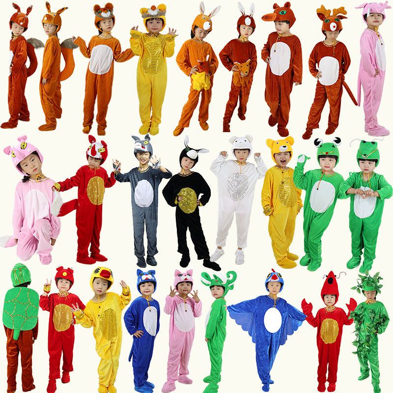 【Ready Stock】Children's Animal Performance Costume Dress For Kids Girl ...