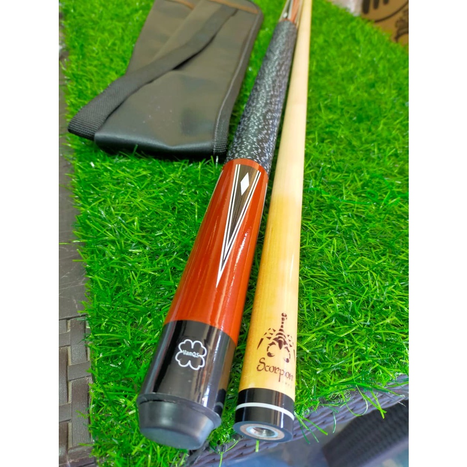 Scorpion Maple with Design Billiard Pool Cue Stick (Tako ng Bilyaran ...