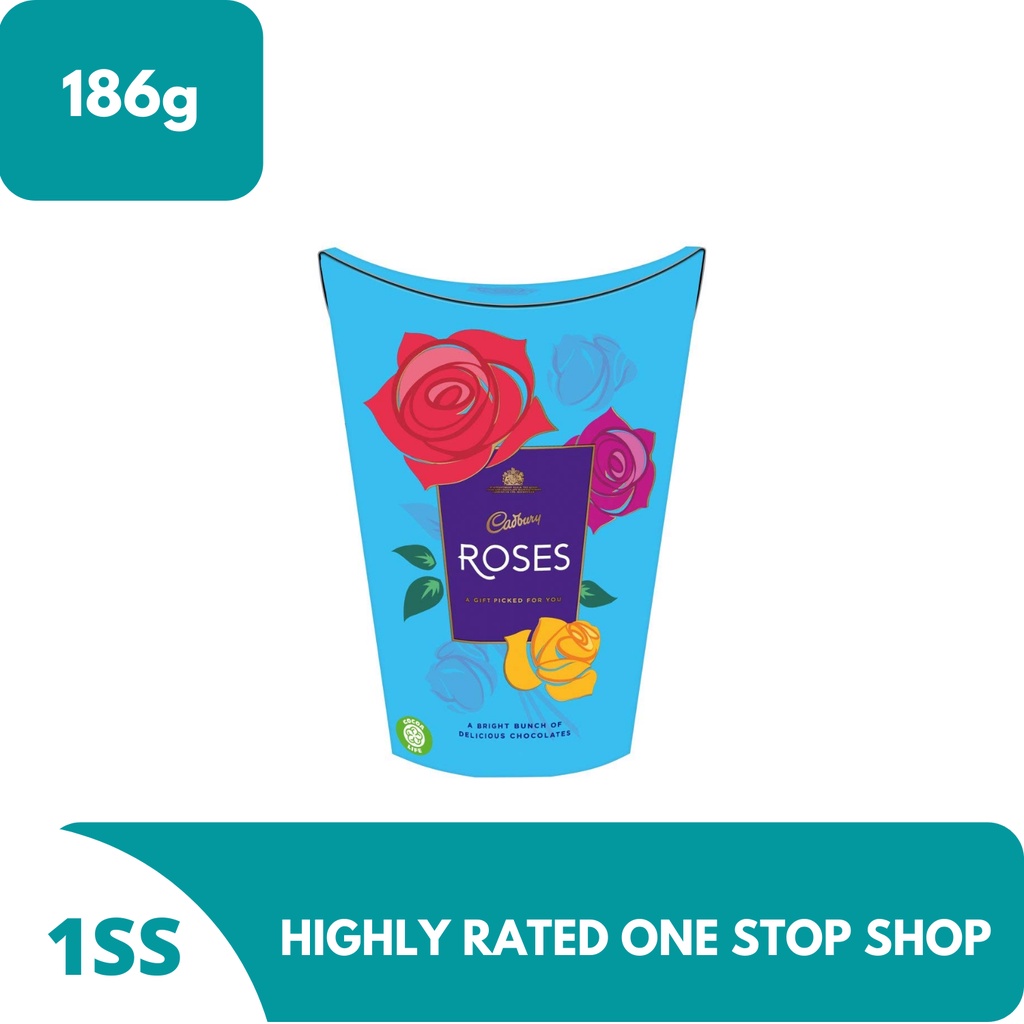 Cadbury Roses Carton 186g | Shopee Philippines