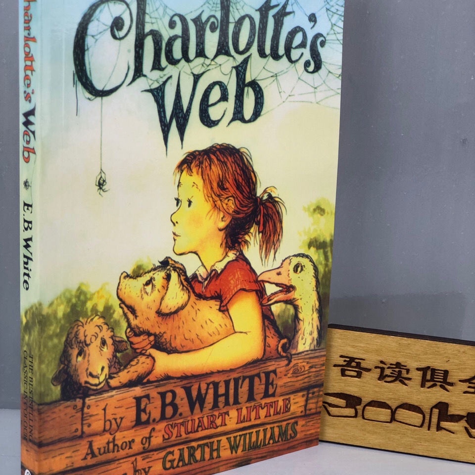 English Original Charlottes web Charlott's Network Novel Book | Shopee ...