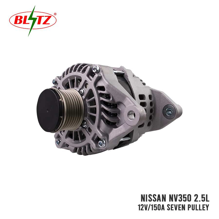 NISSAN NV350 2.5L 12V 150A SEVEN PULLEY BLITZ ALTERNATOR ASSEMBLY (1PC ...