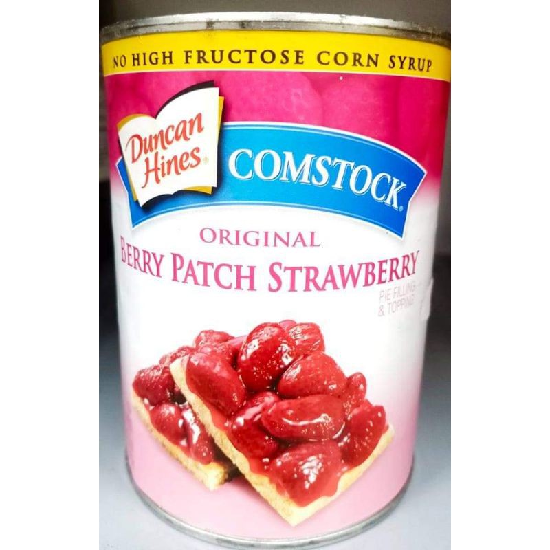 Duncan Hines Comstock Original Berry Patch Starwberry 595g | Shopee ...