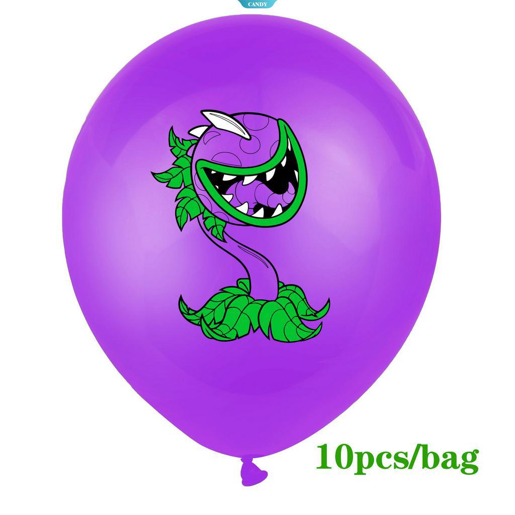 Birthday Theme Party Decoration Kpop Plants vs. Zombies Balloon Zombie ...