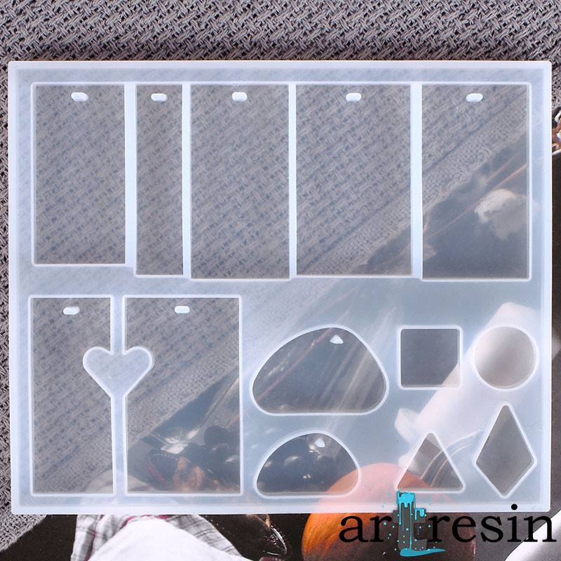 Silicone Mold Board for Making Resin Pendants (2 Models) | Shopee ...