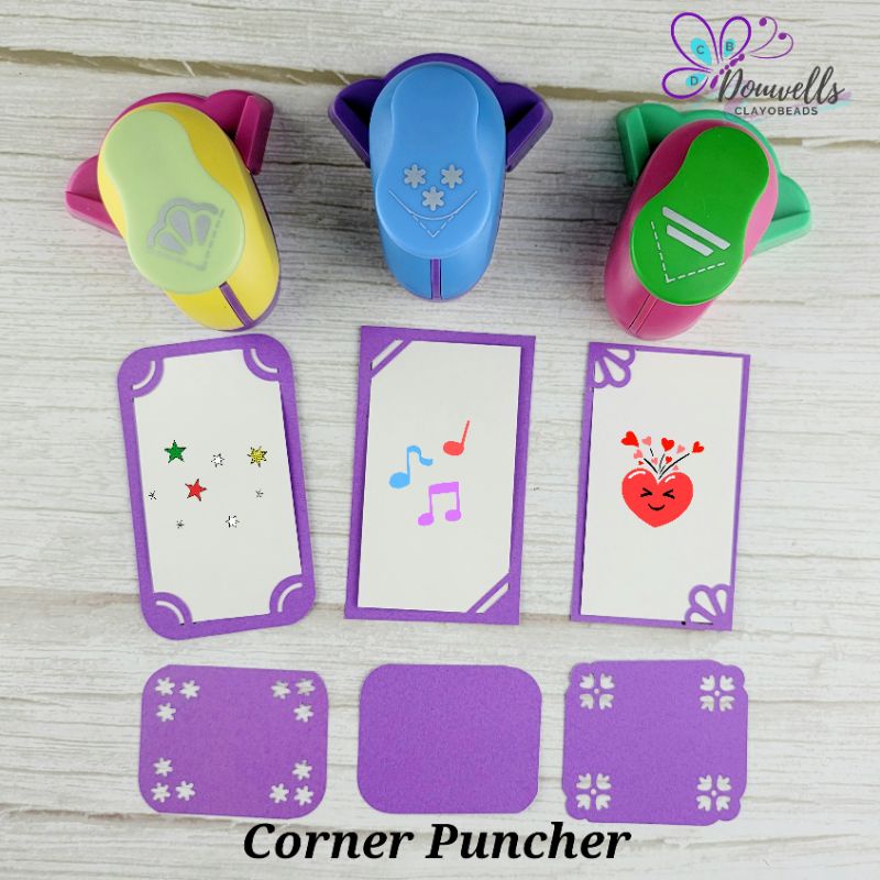CORNER PUNCHER With Design Photo Holder Kamei Craft Punch DIY Paper ...