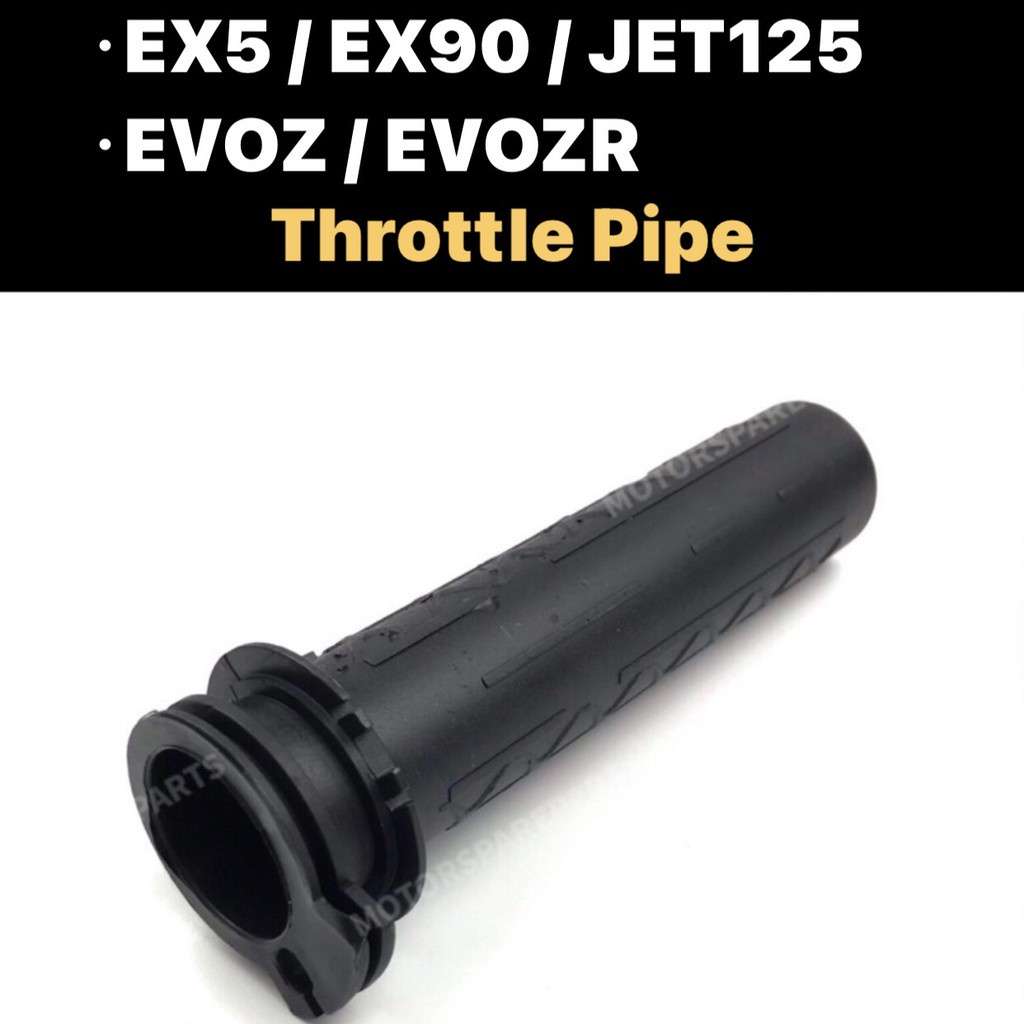 HONDA EX5 THROTTLE PIPE ASSY THROTTLE TUBE HOUSING HANDLE GRIP TANGAN ...