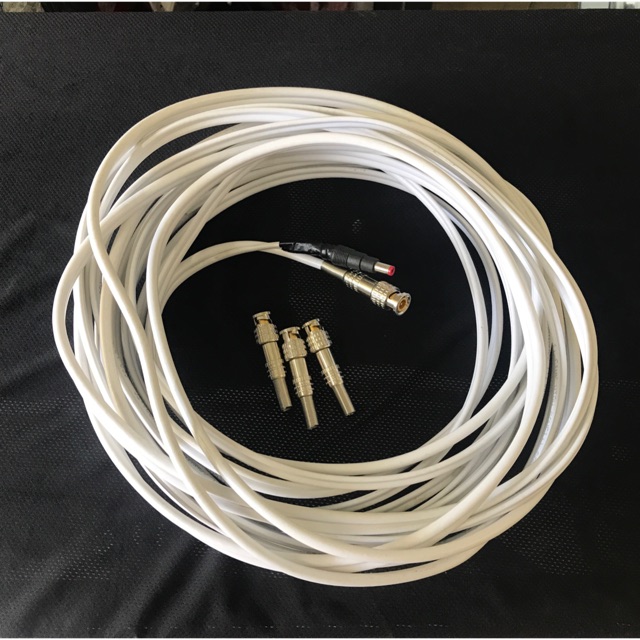 Camera coaxial cable, 2 signal jacks, power source | Shopee Philippines