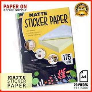 Shop matte sticker paper for Sale on Shopee Philippines