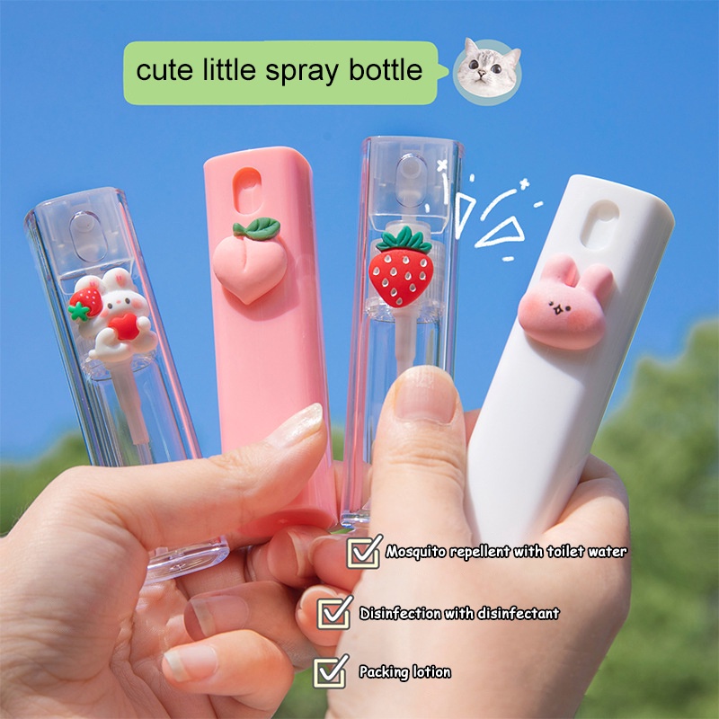 [In Stock] Mini Cute Spray Bottle Travel Sub-bottling Perfume Alcohol ...