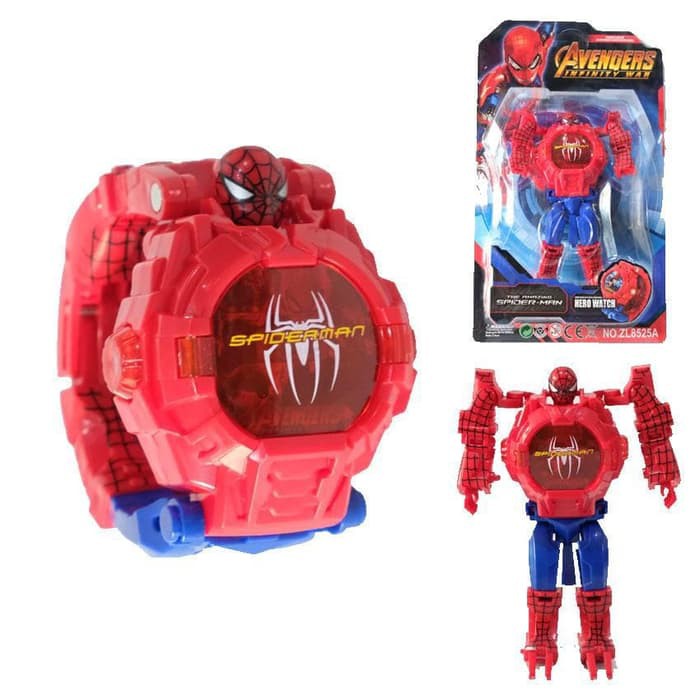 Spiderman Robot Boys Watches | Shopee Philippines