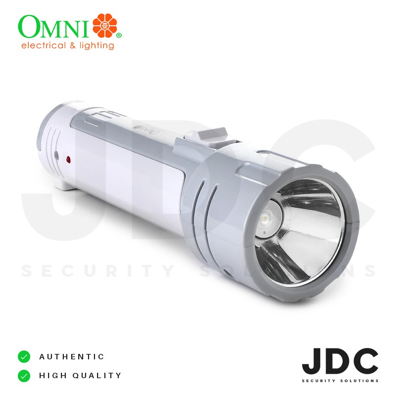 Omni RFL-9128 Led Rechargeable Torchlight 1W and 2W SMD | Shopee Philippines
