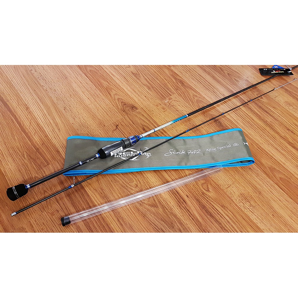 Relix Nussantara Sisik Ajing 742 (Ultralight) Fishing Spinning Rod 2LB ...