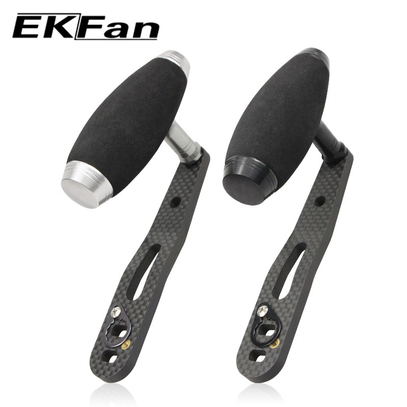 In stock EKfan T-shaped Carbon Fiber Fishing Handle + EVA knob For 8 ...