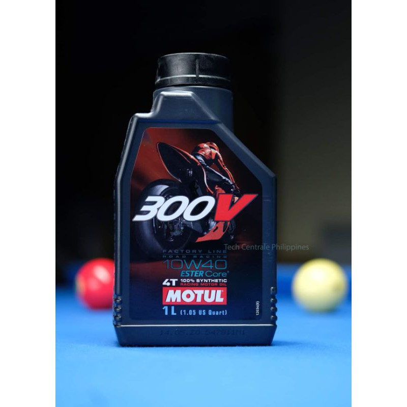 MOTUL 300V Factory Line Road Racing Ester Core 10W40 15W-50 Made in France | Shopee Philippines