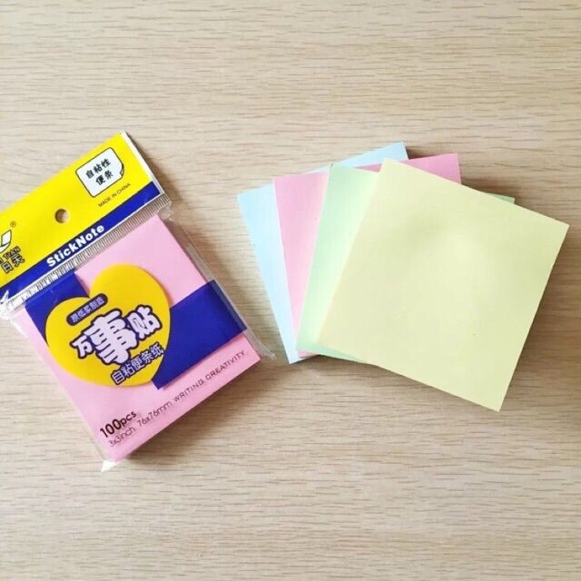 school supplies stick note office giveaways | Shopee Philippines