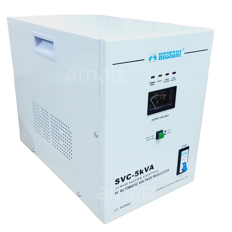 Hossoni AVR 5000W Servo Type Automatic Voltage Regulator SVC-5000 Servo ... Hossoni AVR 5000W Servo Type Automatic Voltage Regulator SVC-5000 Servo ...