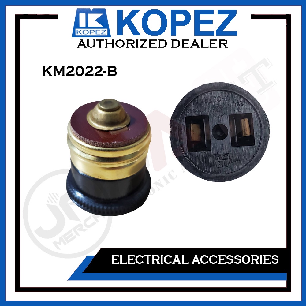 Kopez KM Female Plug Base, 3A-250V (KM2022-B) | Shopee Philippines