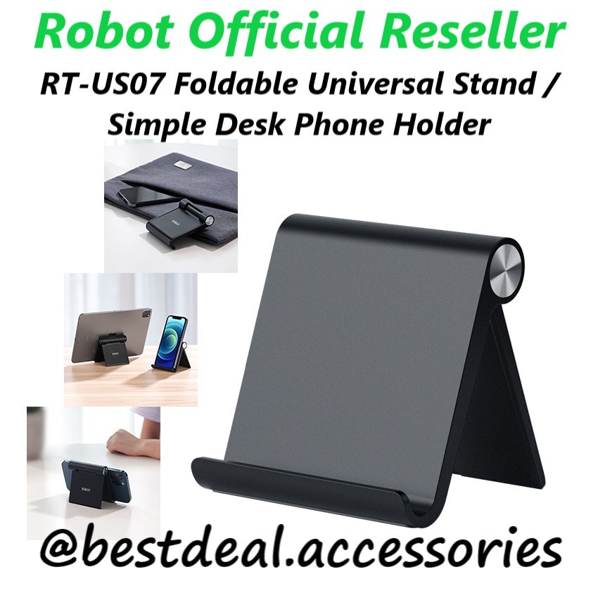 Robot RT-US07 Foldable Stand Desk Phone Tablet Holder (New RT-US01 ...