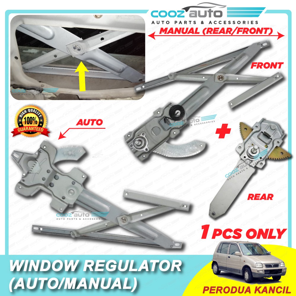 Perodua Kancil Window Gear/ Door Gear/ Window Regulator Bracket Auto ...