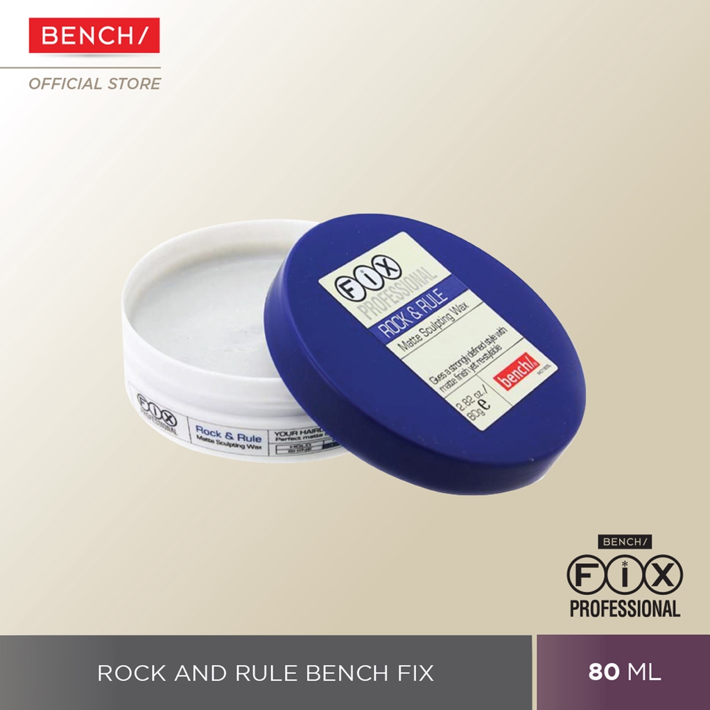 TCR1080L - BENCH/ Fix Rock & Rule 80g | Shopee Philippines