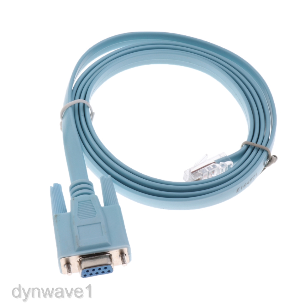 1.8M RJ45 Male to 9 Pin DB9 Female LAN Router/Printer Cable | Shopee ...