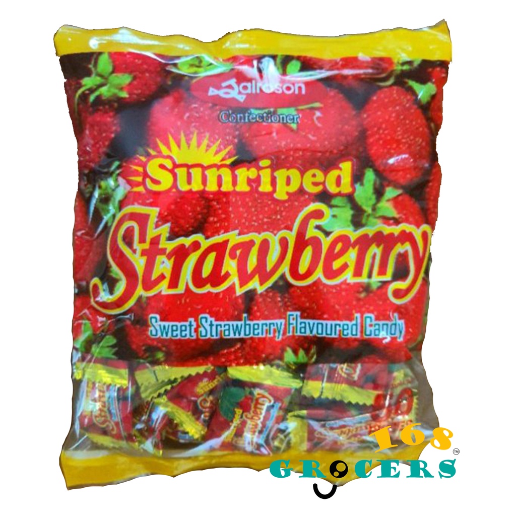 Sunriped Strawberry Candy 50pcs | Shopee Philippines