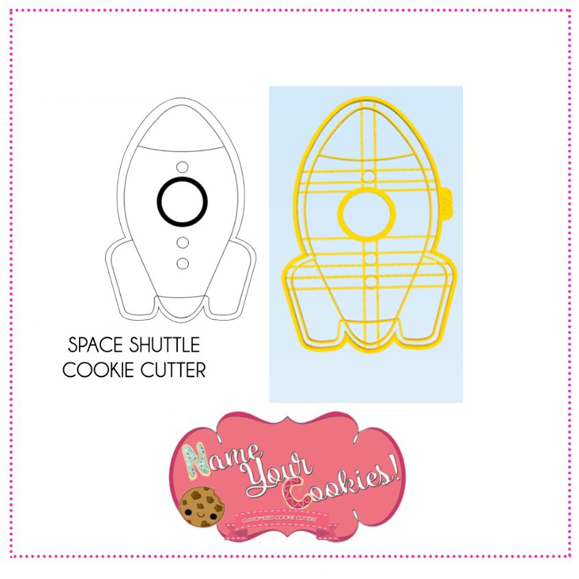 Space Shuttle Cookie/Fondant Cutter | Shopee Philippines