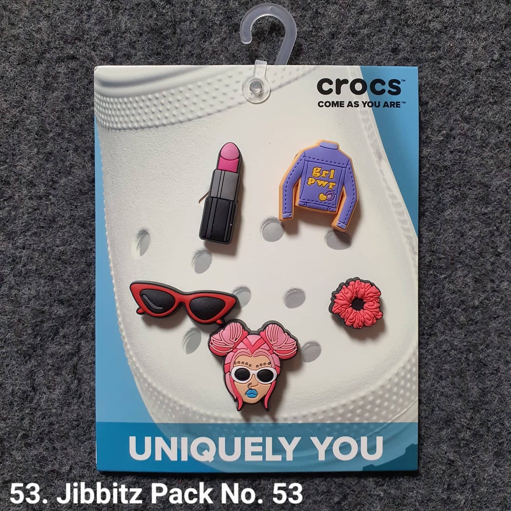 ONHAND Authentic Jibbitz Pack designs 41 - 80 Hole Shoes Charms ...