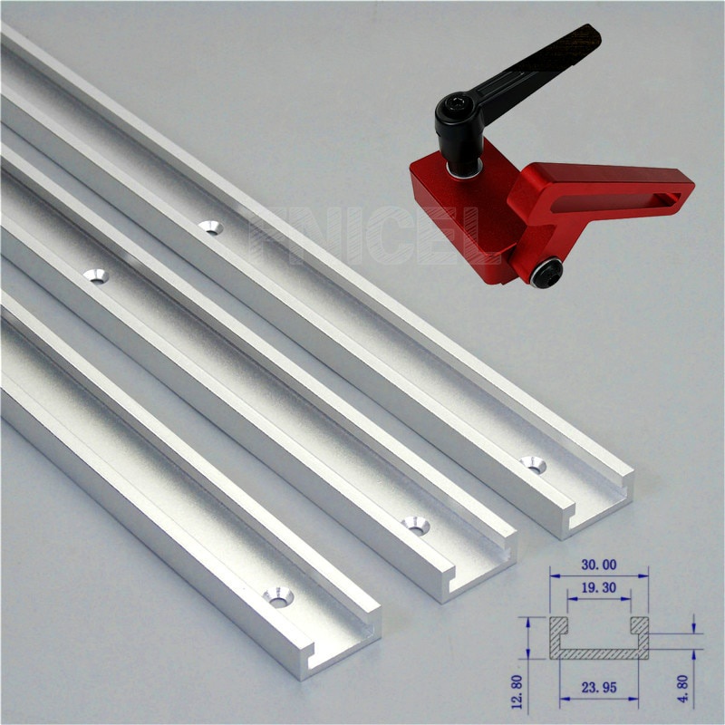 Woodworking 30 Type Sliding Groove Universal Guide Push Handle Table ...