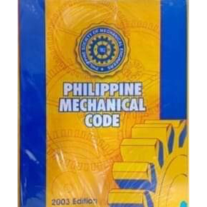 Philippine Mechanical Code | Shopee Philippines