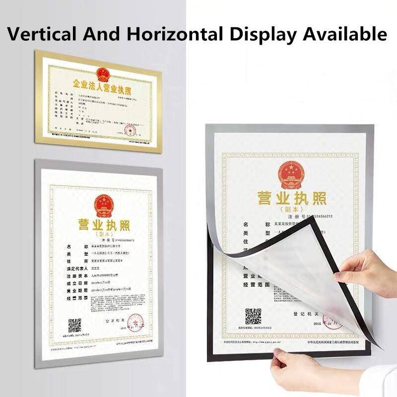 A4 Multi-function Photo Frame Wall Sticker Display Card Applicable To ...