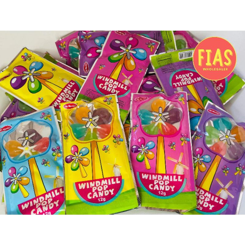 30 Pieces Windmill Pop Candy / Wholesale Paninda / Wholesale Candy ...